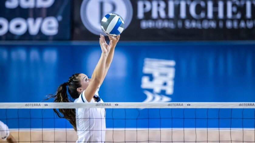 No. 6 BYU women’s volleyball sweeps road match at Gonzaga | News ...